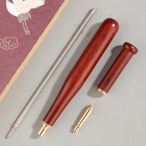 Quality Creative Baseball Bat Wooden Ballpoint Pen Rosewood Maple Wood Gift Ball Pen for sale