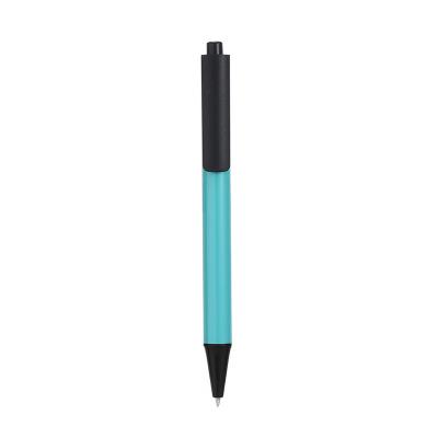 중국 표본 디자인 금속 프레스 볼포인트 펜 0.5mm 새겨진 로고 광고 펜 오피스 펜 판매용
