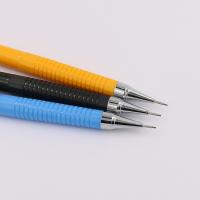 China Multiple Colors Plastic Automatic Press Pencil With Eraser Top Custom Logo for sale
