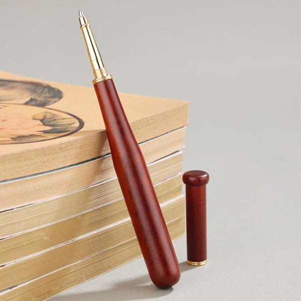 Quality Creative Baseball Bat Wooden Ballpoint Pen Rosewood Maple Wood Gift Ball Pen for sale