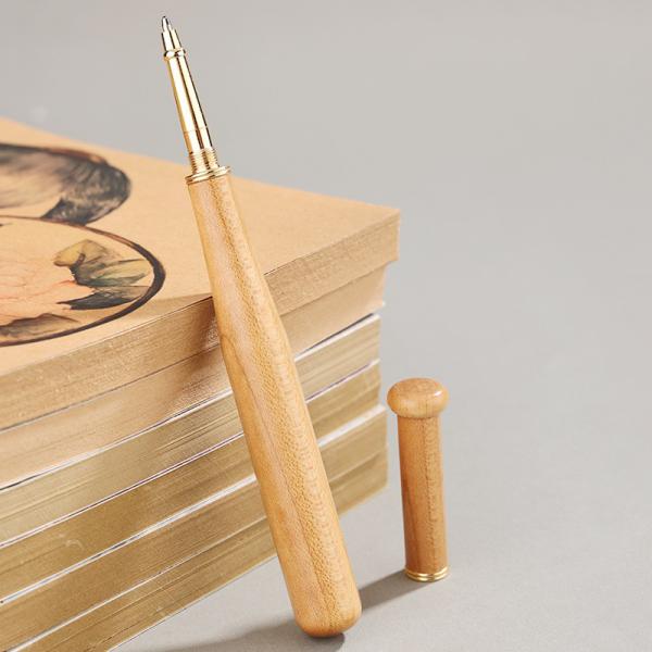 Quality Creative Baseball Bat Wooden Ballpoint Pen Rosewood Maple Wood Gift Ball Pen for sale