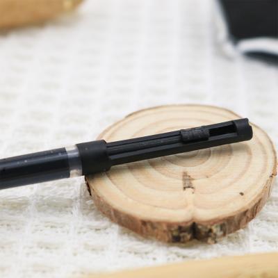 Cina Colore naturale carta da scrivania creativa stilo bambù penna a botte conveniente penna a pennello in vendita