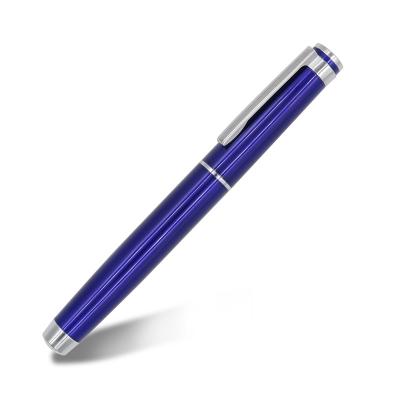 China Bullet Tip Metalen Roller Ball Pen Met Cap 0.7mm Meerdere Kleuren Roller Pen Te koop