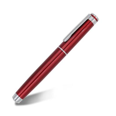 China Bullet Tip Metalen Roller Ball Pen Met Cap 0.7mm Meerdere Kleuren Roller Pen Te koop