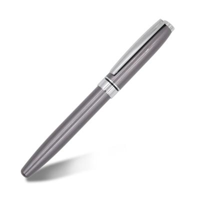 Cina Penna a sfera a rulli in metallo da 1.0 mm punta di proiettile Penna a sfera classica Penna a inchiostro gel in vendita