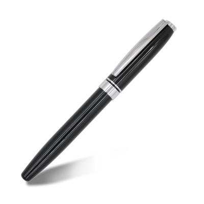 Cina Penna a sfera a rulli in metallo da 1.0 mm punta di proiettile Penna a sfera classica Penna a inchiostro gel in vendita