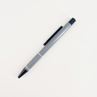 Cina Penna a sfera di alluminio semplice di fascia alta, vernice a spruzzo, penna a sfera per scrittura liscia in vendita