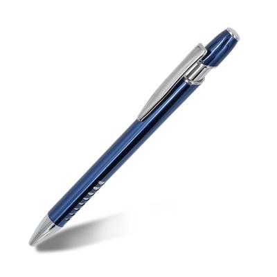 Cina Stylish Press Metal Ballpoint Pen Click Soft Touch Promozionale di alluminio in vendita