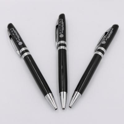 Cina Apparecchi da ufficio di alta qualità 1.0mm penna a sfera di alluminio con logo in vendita
