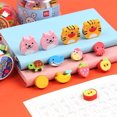 China Cartoon Marinho Animals Fruit Estilo Borracha Pequena Para Crianças Prêmios for sale