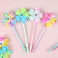 China Unique Windmill Design Gel Pen 0.5mm Plastic Students Gift Pen for sale