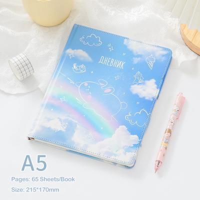 China Luxury Custom Logo PU Leather Notebook Set With Chinese Style Bookmark Matching Pen for sale