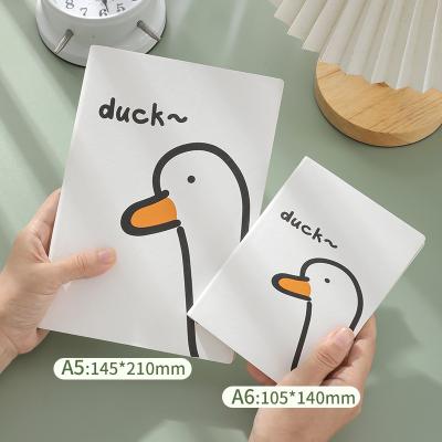 Cina Cute Cartoon Kids Like Notebook A5 / A6 PU pelle giornale impermeabile per ufficio scolastico in vendita