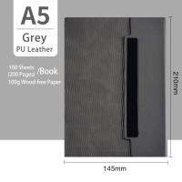 China Triple Fold Splicing Notebook Metal Bookmark Customization Work Conference Notebook for sale