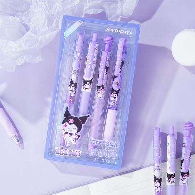 Cina Sanrio Originale 0.5mm ST Punta Soft Sheath Kuromi Cinnamoroll La mia Melody Gel Pen in vendita