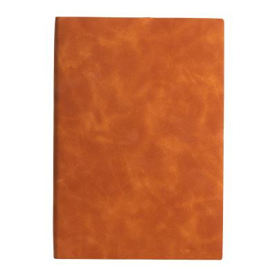 China Custom Logo Premium Soft Sheepskin Leather Notebook Gift Set Box For Business Activity for sale