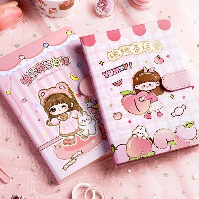 China Cute Stationery Journaling Set Notebook Stickers Children's Handbooks for sale
