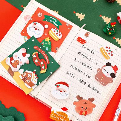 China Christmas Themed Sticky Notes Wholesale Combination Gifting Post-it Notes for sale
