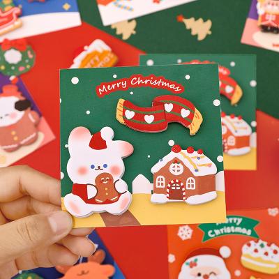 China Christmas Themed Sticky Notes Wholesale Combination Gifting Post-it Notes for sale