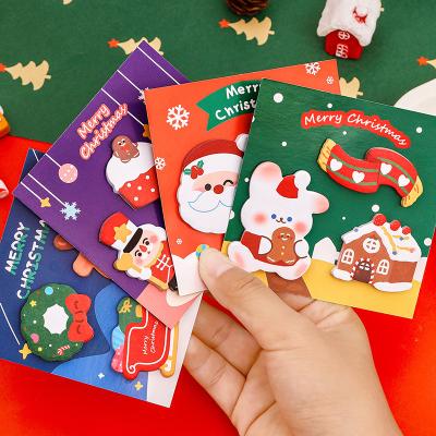 China Christmas Themed Sticky Notes Wholesale Combination Gifting Post-it Notes for sale