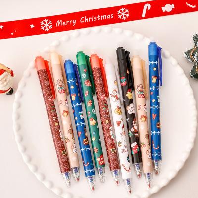 China Christmas Design Erasable Gel Pen with Magic Eraser Function for Smooth Writing and Refillable Ink for sale