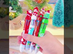 Kerstmis Tien Kleuren kogel balpen Cartoon Press Journal Ballpen