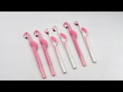 クリエイティブ ビッグビックフラミンゴ シリコンニュートラルペン 0.5mm クイックドライインク ソフトゴムジェルペン