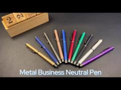 Plug-in-Typ Metall Kreativgel Tintenfülle Business Office Schreiben Neutraler Stift