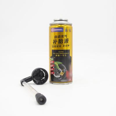 China Customization Aerosol Tire Inflator For Tyre Recapping By Glue Spray for sale