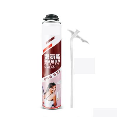 China Aerosol PU foam cleaner spray valve for HVAC ductwork sealing for sale