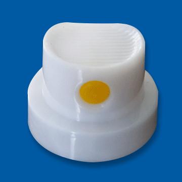 Cina Attuatore per vernice spray spray in banda stagnata con inserto giallo Orifizio da 0,46 mm in vendita