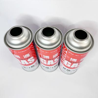 Cina scatola metallica della bombola di gas 1X del butano 220g/227g per la stufa di campeggio del BARBECUE della famiglia in vendita