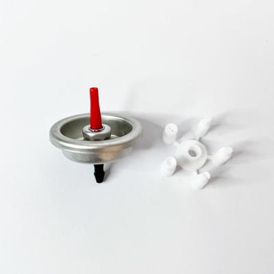 中国 正常な温度の適用のための普遍的なブタンのライター ガスの結め換え品弁 販売のため