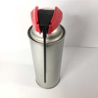 China PP Aerosol Trigger Spray Nozzle with Foldable Tube 35mm Diameter for Tin Cans for sale