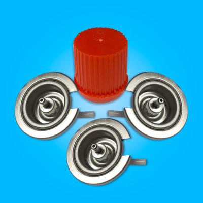 China Válvula del bote del combustible del butano del gas para cocinar y el uso del cartucho en venta