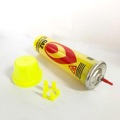 China Compact 80ml Cigarette Lighter Fuel Refill Go Outdoors Butane Gas Bottles for sale