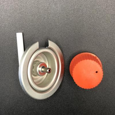 China Portable Gas Stove Valve with Straight Valve Stem Type and Stainless Steel Spring for sale