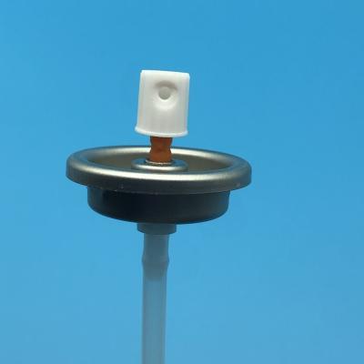 China Carburetor Cleaner Aerosol Valve Designed for Carb Cleaner Solvent Formulas for sale