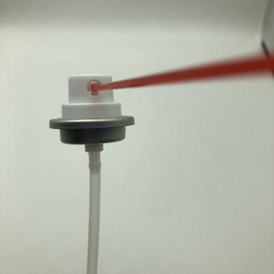 China MDF Kit Aerosol Valve with Ultra-Fine Mist Nozzle for Chemical-Resistant Construction and Leak-Proof Airtight Seal for sale