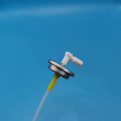 China High-Standard Metered Aerosol Valve 0.1-0.2 Ml/s Flow Rate Button Actuator Tianjin Port for sale