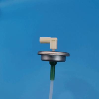China High-Standard Metered Aerosol Valve 0.1-0.2 Ml/s Flow Rate Button Actuator Tianjin Port for sale