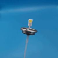 China 1 Inch Aerosol Metered Valve 20mm Thread Precision Dosing for Pharmaceuticals Cosmetics for sale