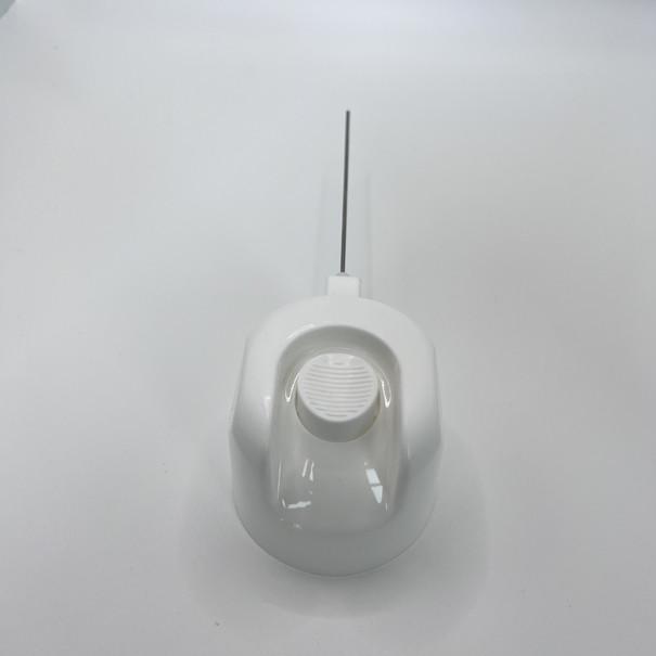 Side view of SprayEasy actuator with extension tube attached