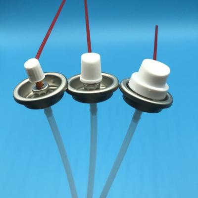 China Professional 1 Inch Aerosol Spray Valve for Car Fuel Injector Cleaning Products for sale