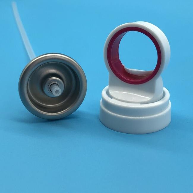 Sunscreen mist valve in production environment