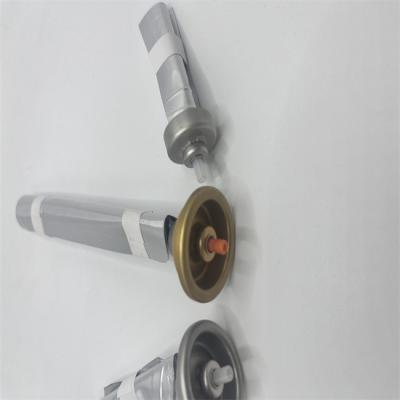 China Customized Capacity Silver Aerosol Bag Valve -20-60℃ Environmentally Friendly Cylinder Pressure for sale