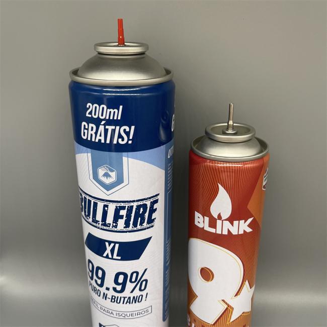 Complete set of lighter valve adapters showing different sizes and colors