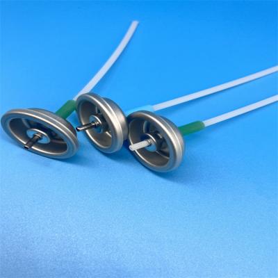 China Aluminum Button Actuator Aerosol Valve With Varied Spray Rates And Universal Compatibility for sale