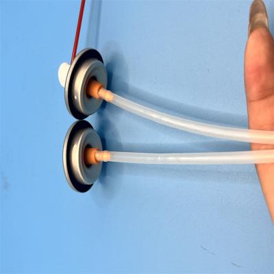 China Stainless Steel Housing Clear Lacquered Tinplate Valve for Spray Paint Aerosol Cans for sale