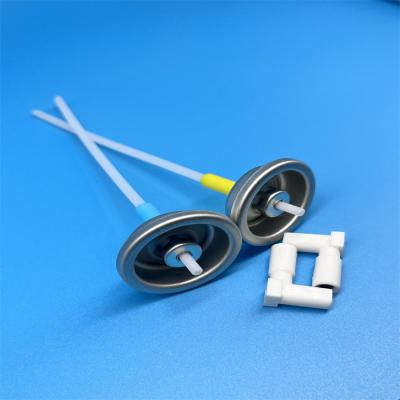 China Universal Metered Aerosol Valve Mist Spray Rate 75mcl Button Actuator Gasket Sealing for sale